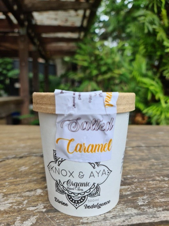 Knox & Aya Ice Cream - Salted Caramel – Ground Grocer