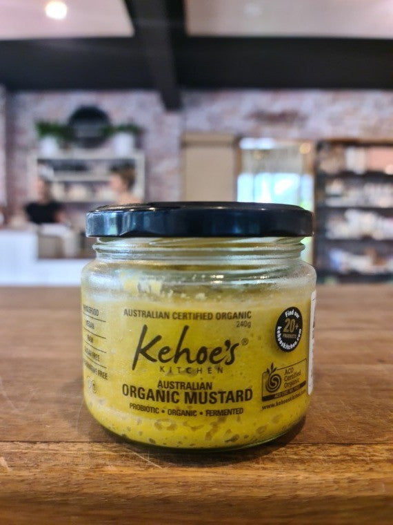 Kehoes Kitchen Australian Mustard 240g – Ground Grocer