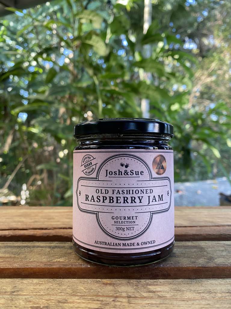 Josh & Sue Raspberry Jam 300g – Ground Grocer